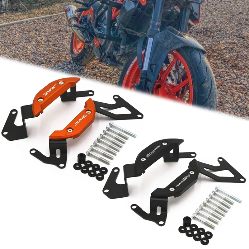 Engine Stator Cover Left & Right Side Protector For KTM DUKE390 DUKE250 ...