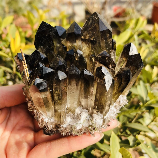 Black Quartz Crystals