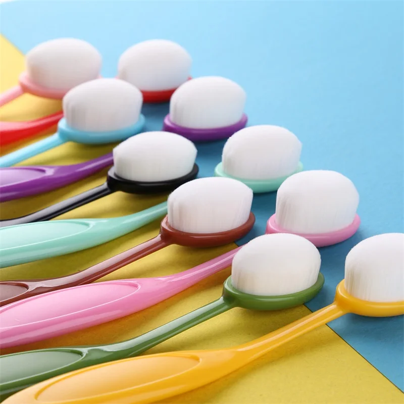 10pcs/set Blending Brushes for Crafting Card Making Oval Makeup Brushes ...