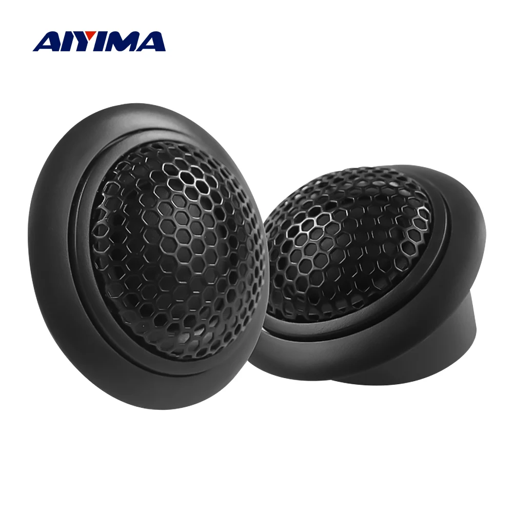 Aiyima 2 pc 2 Polegada tweeter 4 ohm 80 w alto falante de áudio driver alto falante estéreo alta ...