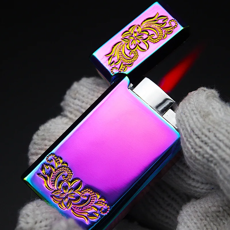 Gas Cool Lighter Cigaro Cigarette Isqueiro Tocha Fancy Encendedor Mujer ...