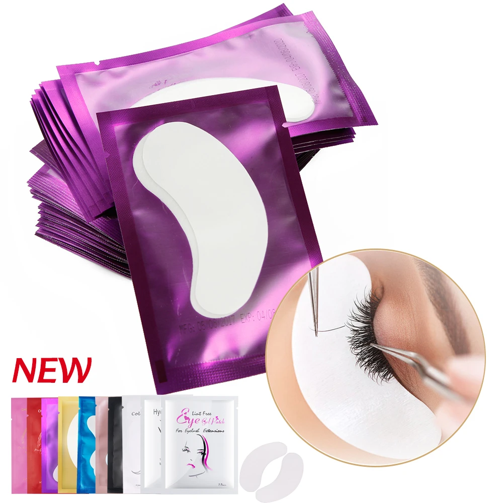 200/500 Pairs Eyelash Under Eye Pads Patch Set Eyelash Extensions Pad ...