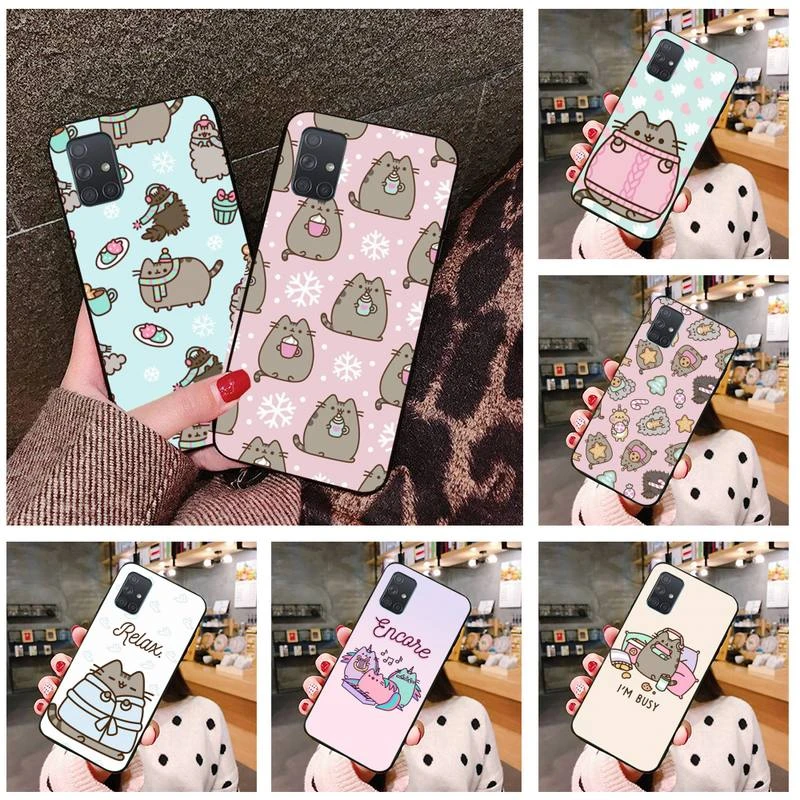 Pusheen Cat Phone Case For Samsung Galaxy A21s A01 A11 A31 A81 A10 A20e ...