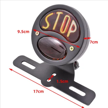 Motorcycle Tail Brake Stop Light LED Cafe Racer Style Motorbike Brake ...
