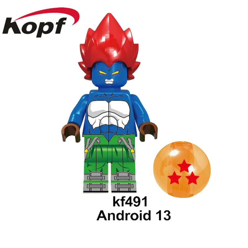 Single Sale Building Blocks Dragon Ball Z Majin Boo Android 16 Dyspo ...