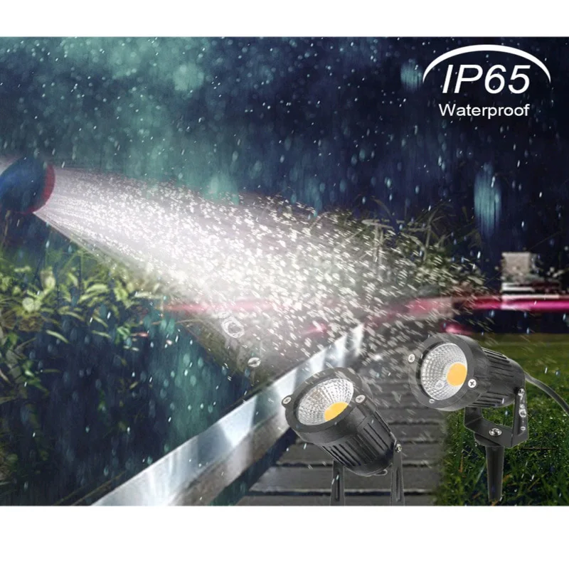 Guirlande lumineuse - MARQUE - Lampe de jardin LED - Étanche - 5W ...