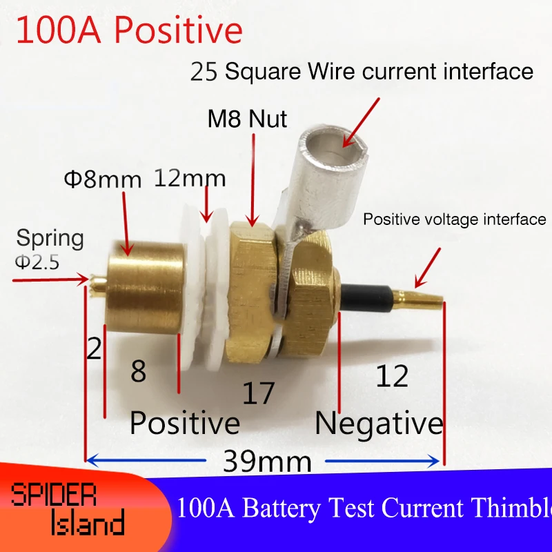 100A-18650-Battery-Negative-Test-Rack-Probe-100A-Battery-Needle-Thimble ...