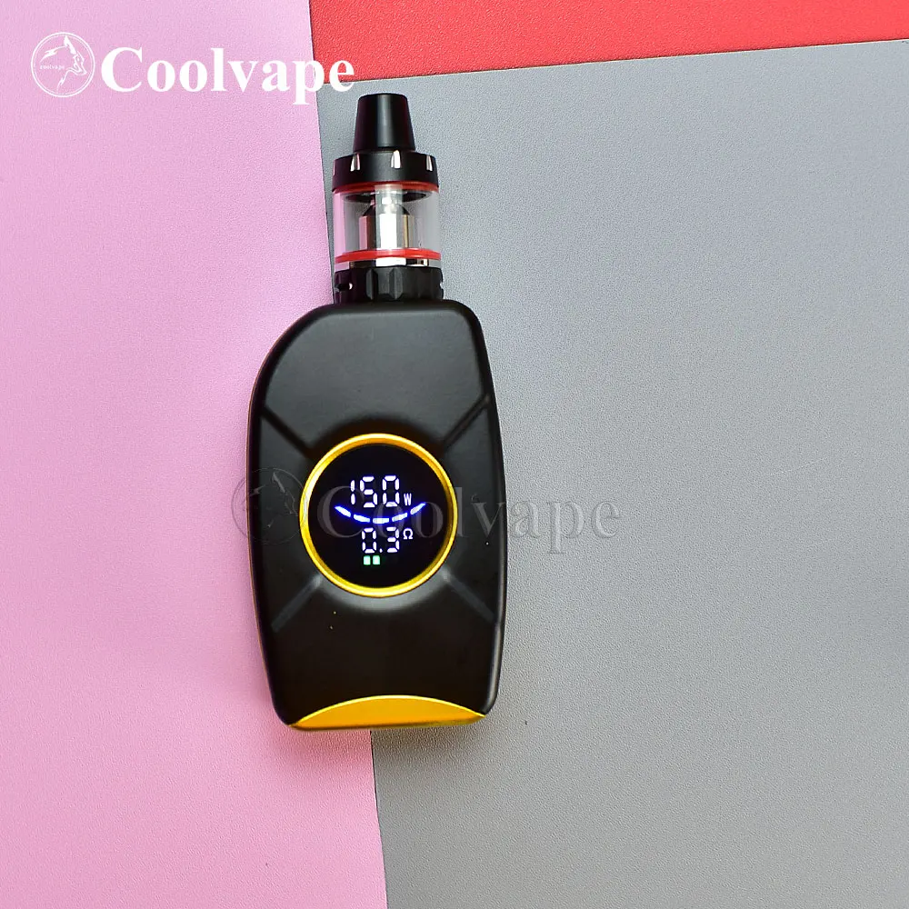 Wolf Coolvape 150W Box Mod Electronic Cigarette Kit Built-in 2300mah ...