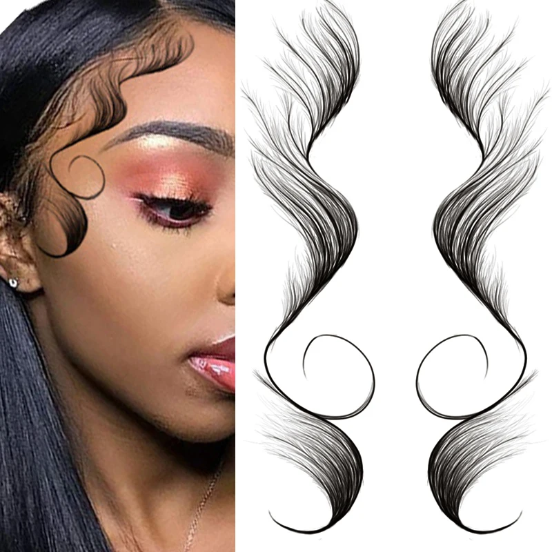 Curly hair tattoo - Bronctattooaus.com