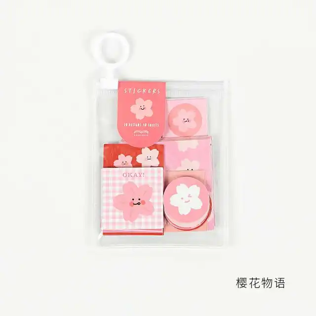 40 pcs/pack cute Expression story series Journal Decorative Stickers ...