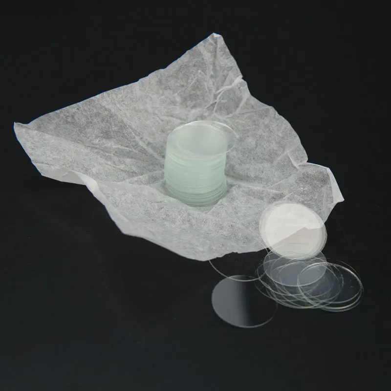 100pcs Round Microscope Glass Slide Diameter 10mm 13mm 14mm 15mm 18mm ...