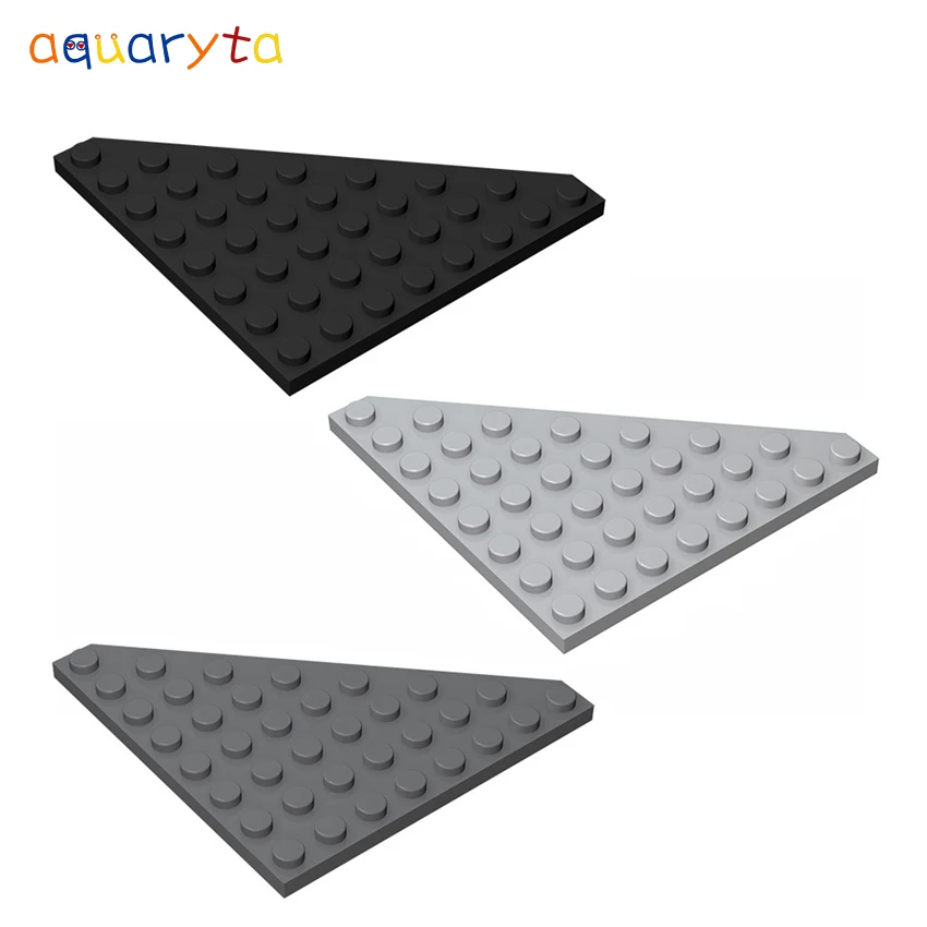 Aquaryta-10pcs-Plate-Wedge-8x8-Cut-Corner-Building-Blocks-Parts ...