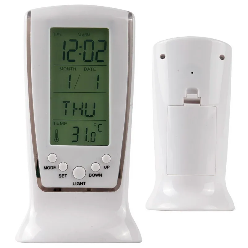 Digital Calendar Temperature LUMINOVA Backlight LED Screen Desktop ...