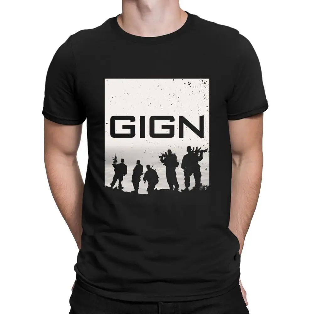 Gign French National Gendarmerie Funny Gift T Shirt Summer Cool Create ...