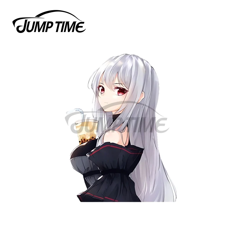JumpTime-13x4cm-Skadi-Arknights-sevimli-k-z-var-g-zel-g-zler-vinil ...