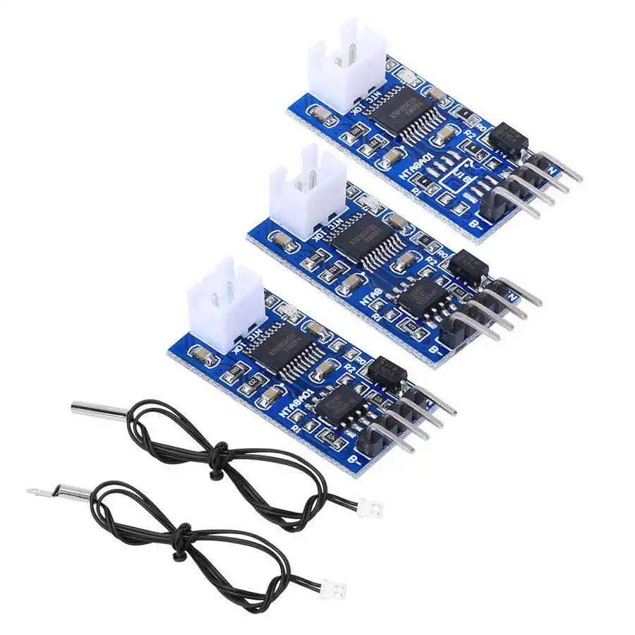 Módulo 10k 3950 ntc rs485 5v 12v 7 13ma do módulo do sensor de ...