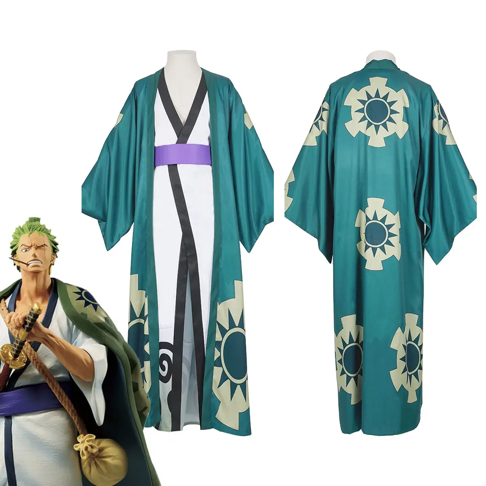 One Piece Roronoa Zoro Cosplay Costume - AllCosplay.com