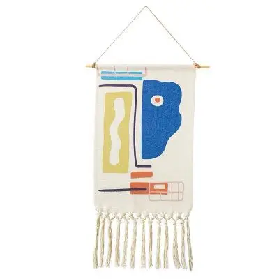 Macrame Tapestry: The Colors of Love | Macrame-Design.com