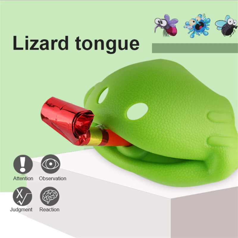 Greedy Chameleon Game Lizard Spit Tongue Toys Children Interactive ...
