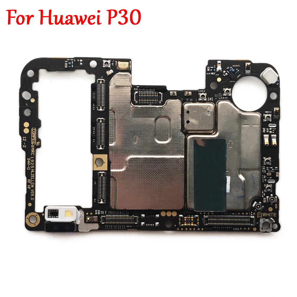 Tested Work Original Unlock Motherboard For Huawei P30 ELE AL00 ELE L29 ...