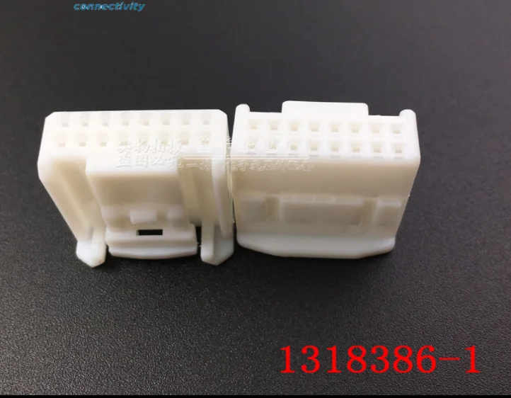 10pcs 1318386 1 16P plastic shell, female shell, original car connector ...