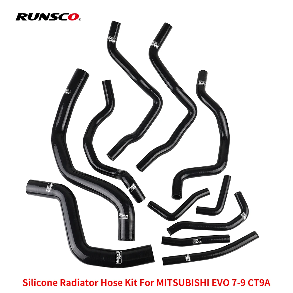 Silicone Radiator Hose Kit For Mitsubishi Lancer EVO EVOLUTION 7 8 9 ...