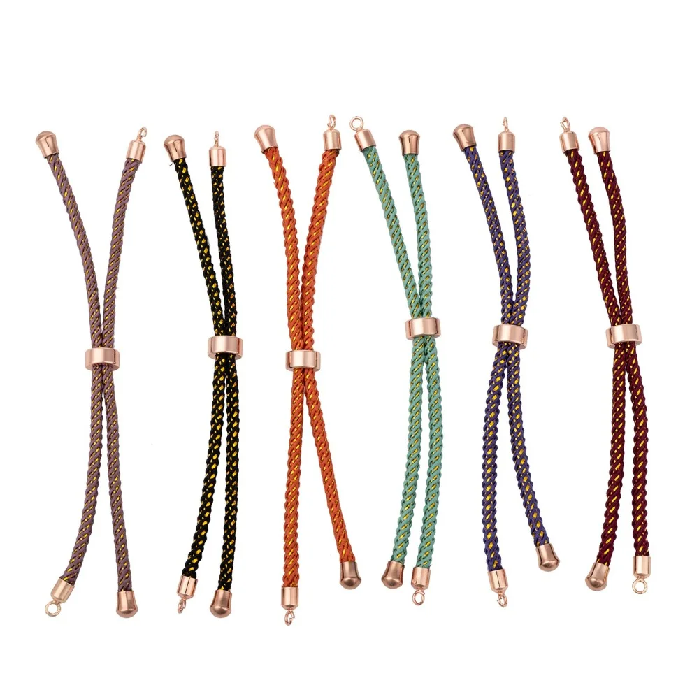 Adjustable Slider Bracelet | Nylon Slider Bracelet Cord | Nylon Jewelry ...