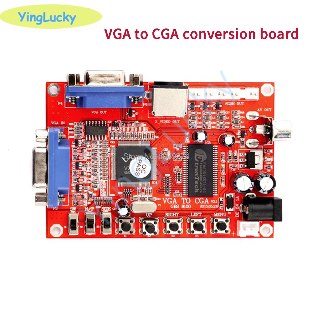 VGA-to-RGBS-conversion-board-AV-video-converter-board-CRT-monitor ...