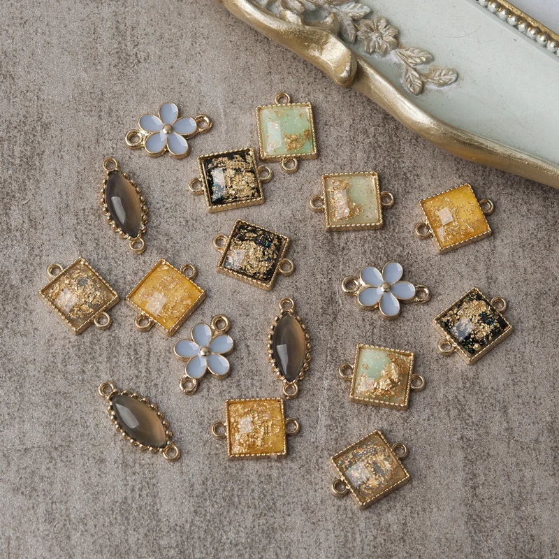 Fashion-Handmade-Components-Zinc-Based-Alloy-Connectors-Daisy-Flower ...