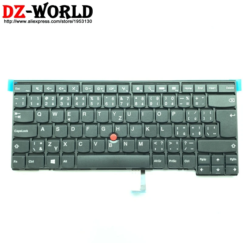 Teclado checo CZ para portátil Lenovo Thinkpad L440, L450, L460, T440 ...