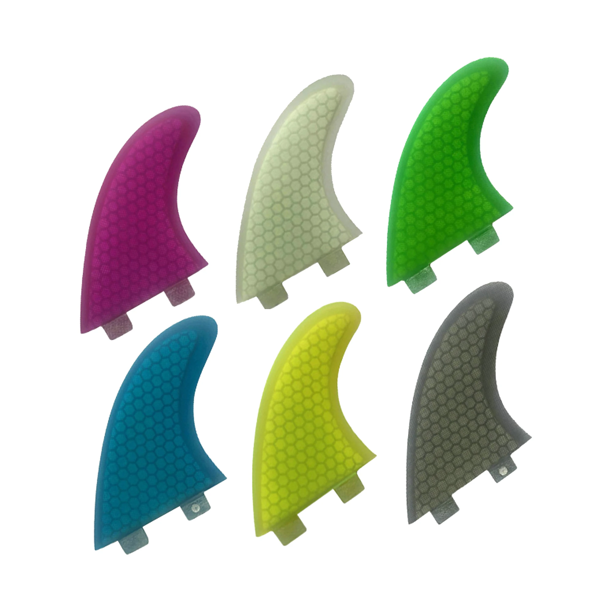 Quilhas Twin Tab Surfboard Fins Glass fiber Surf Fin Honeycomb Double ...