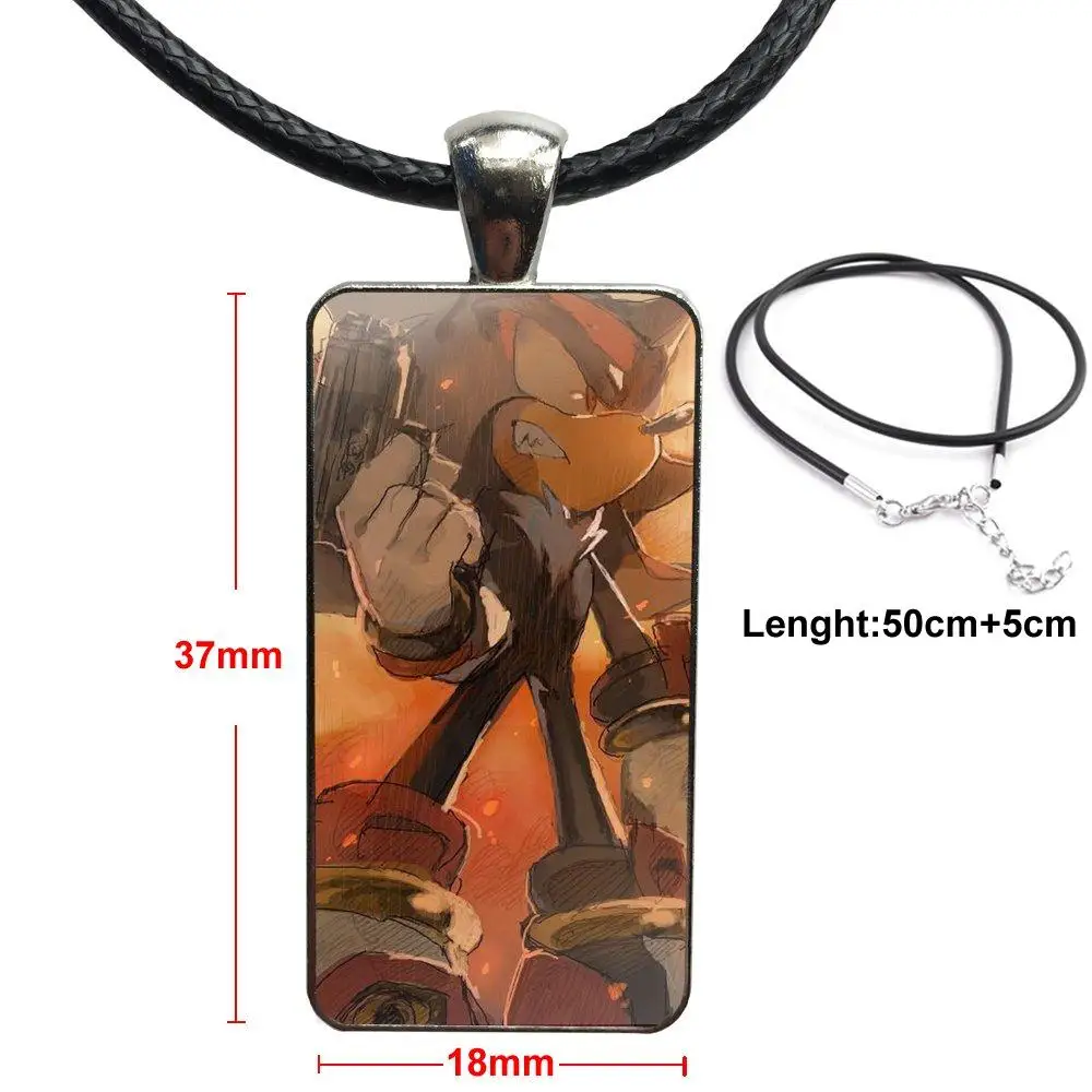 Shadow The Hedgehog Symbol Necklace