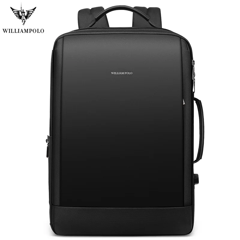 Williams Ampolo Mochila Slim Masculina, Mochila De Bolso Antifurto Para ...