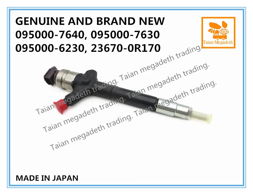 Inyector de combustible genuino y nuevo, 095000 7640, 095000 7630 ...