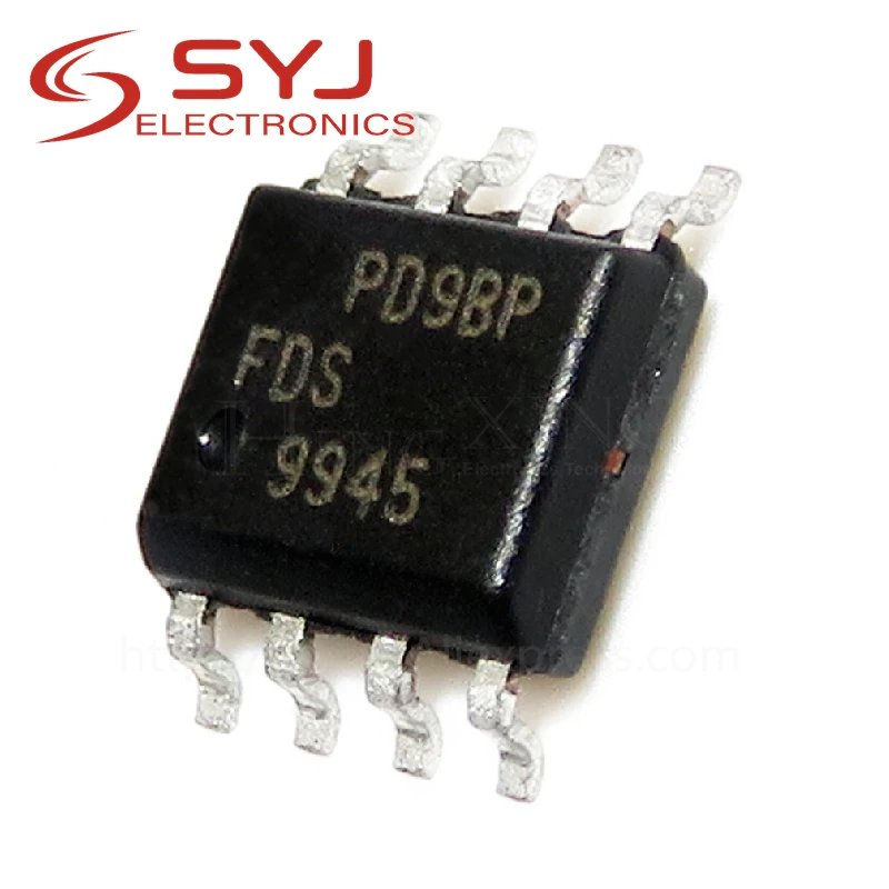 10 unids/lote SI9945AEY SI9945A FDS9945 SI9945ADY SI9945DY 9945A SOP 8 ...