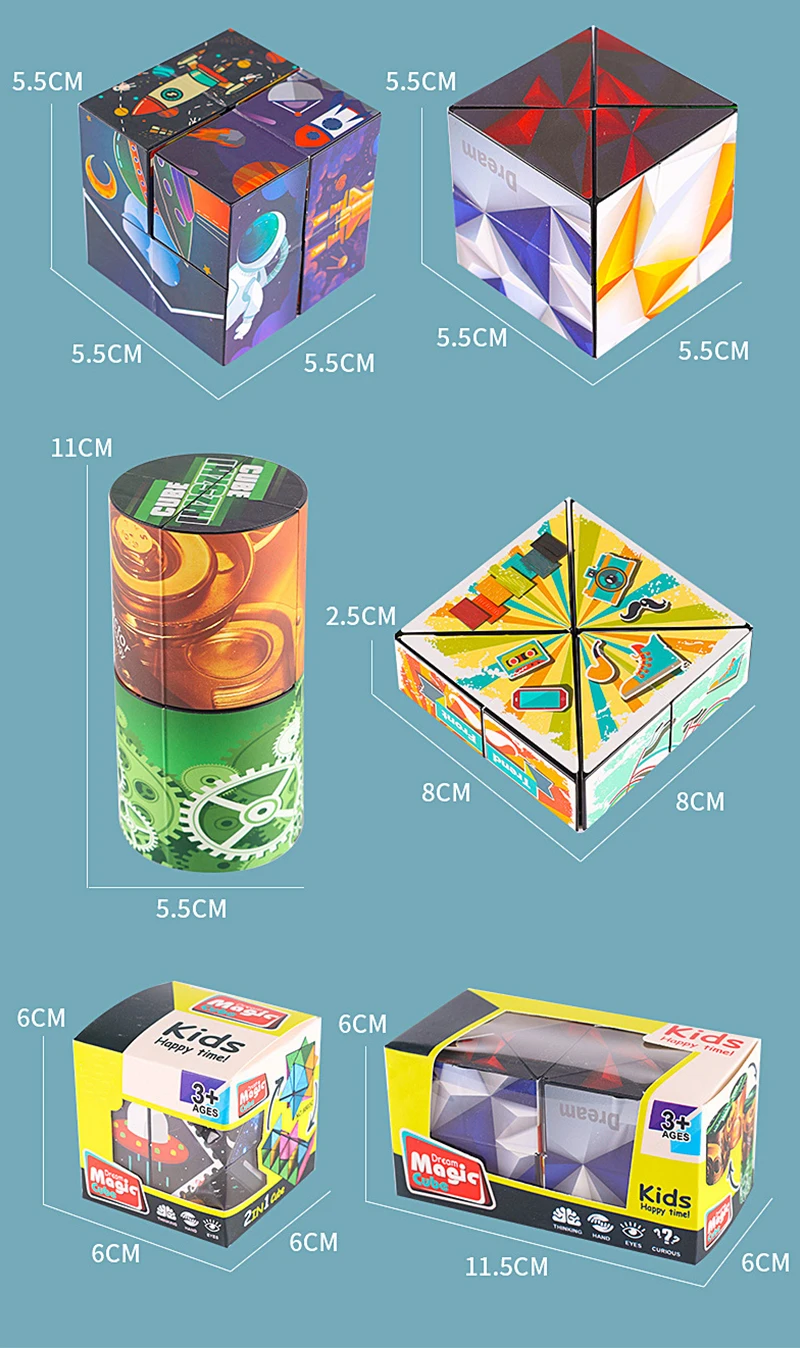 2025 New Infinity Flip 3D Magic Cube - FunToyLab