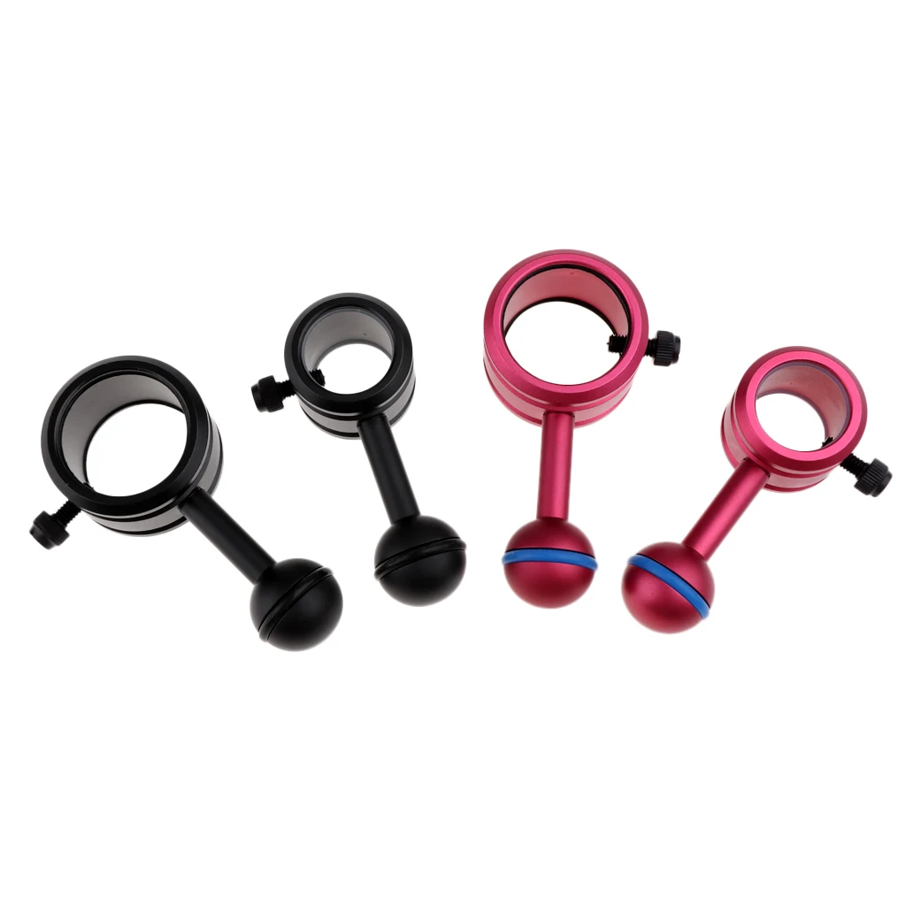 Diving-Ball-Arm-for-Light-Mount-Holder-Clip-Underwater-Flashlight-Torch ...