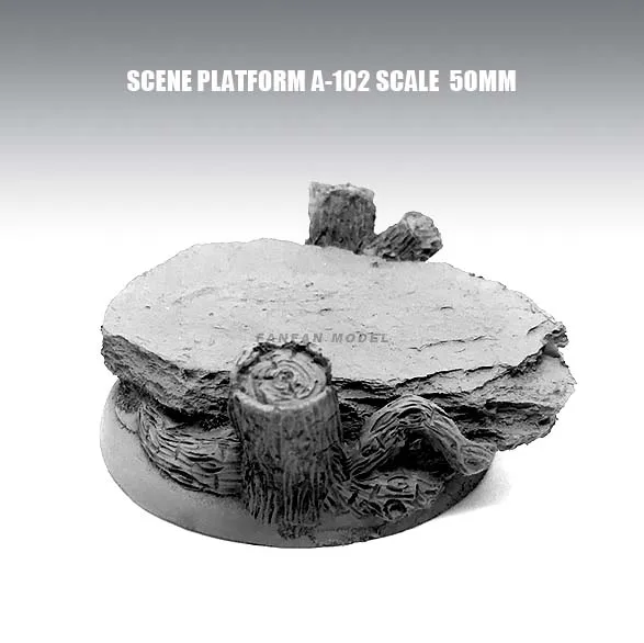 1/35 Resin Kits soldiers platform accessories 2 3cm A 102|Model ...