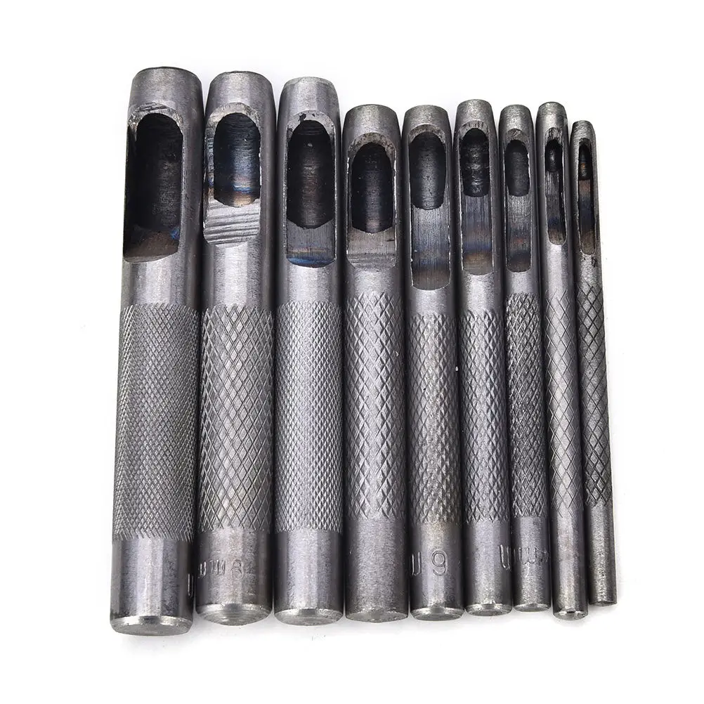 Pick Leather Tools Leather Punch Leathercraft Hole Craft Set Hollow ...