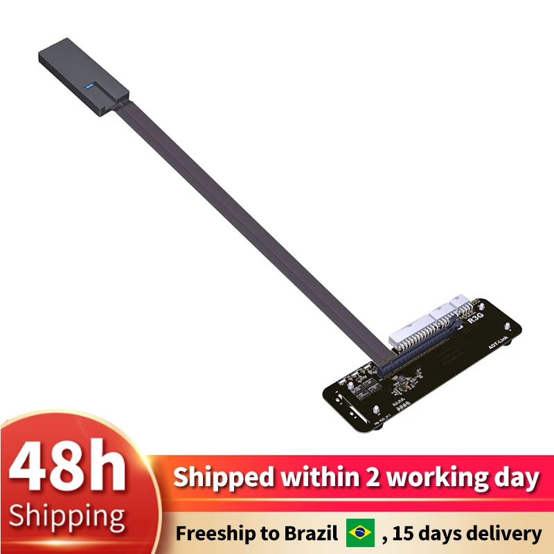 ADT Link R43SG TB3 PCIe x16 PCI e x16 TB3 확장 케이블 PCI Express 케이블 eGPU ...