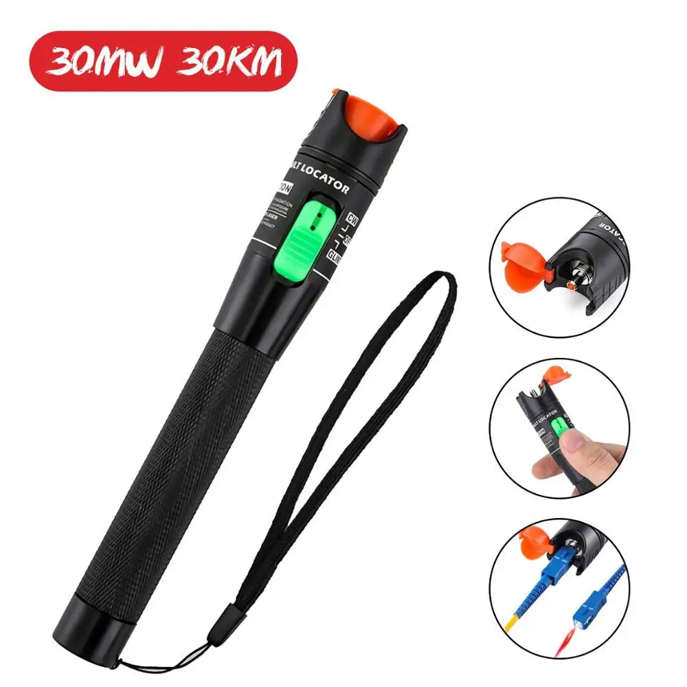 Red Light Pen Non Contact Fiber Visual Fault Locator 50MW Fiber Optic red-light-pen-non-contact-fiber-visual-fault-locator-50mw-fiber-optic