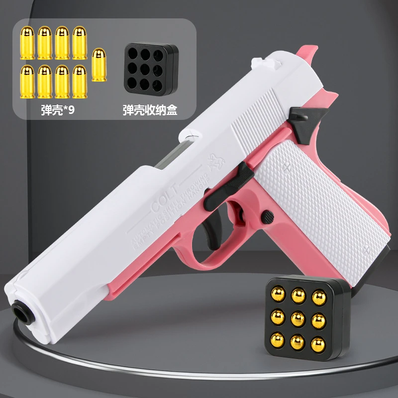 M1911 Colt Glock Shell Gooien Pistool Schuim Darts Blaster Handleiding ...
