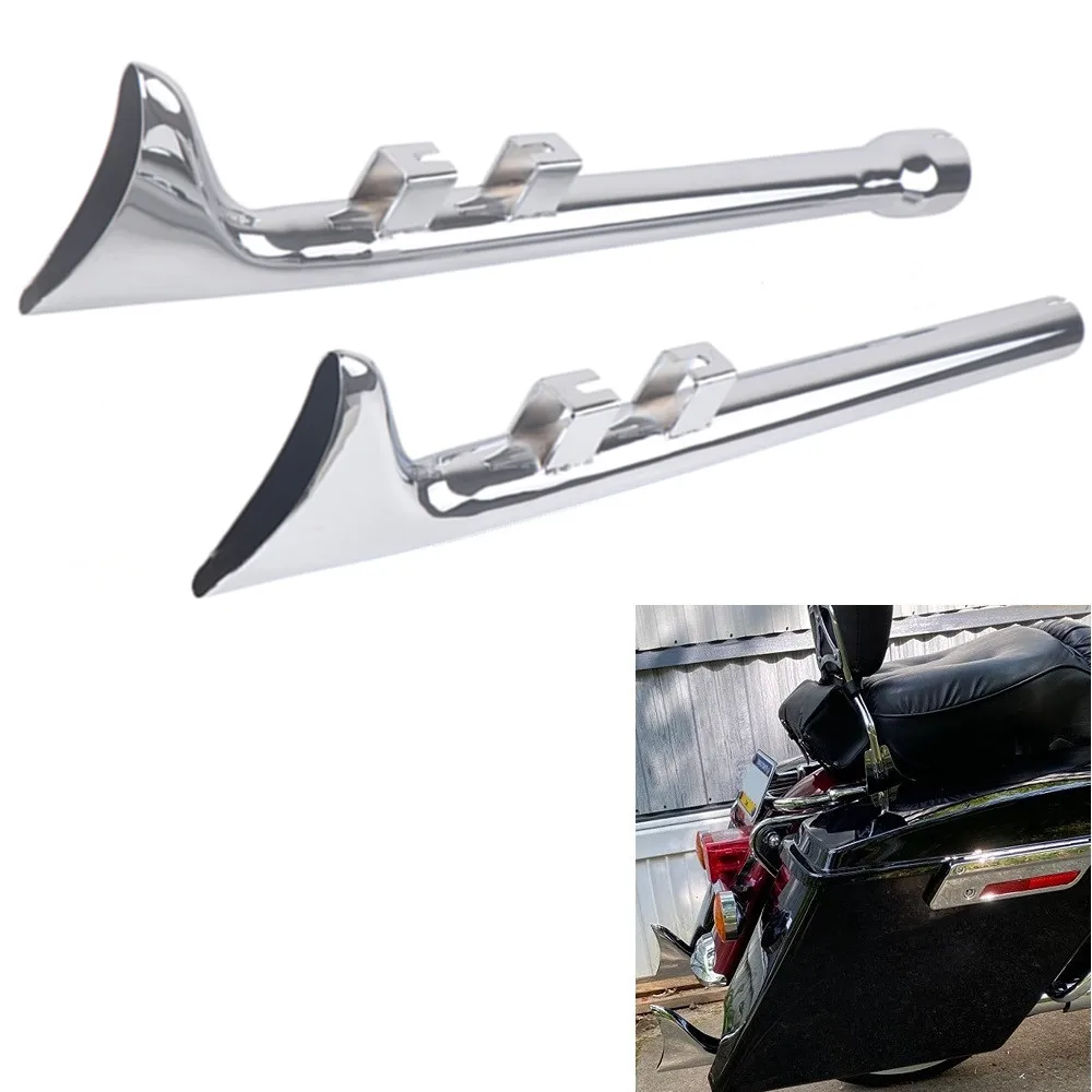 SHARKROAD-33-Fishtail-Exhaust-3-0-Pipe-Diameter-for-Harley-Davidson ...