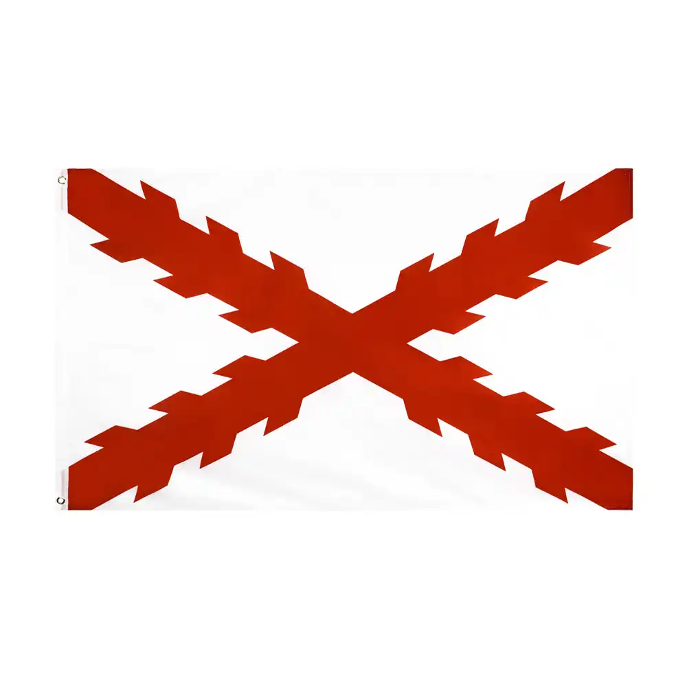 Spanish Empire Cross of Burgundy Flag Lapel Pins Brooch Badge Emblem ...