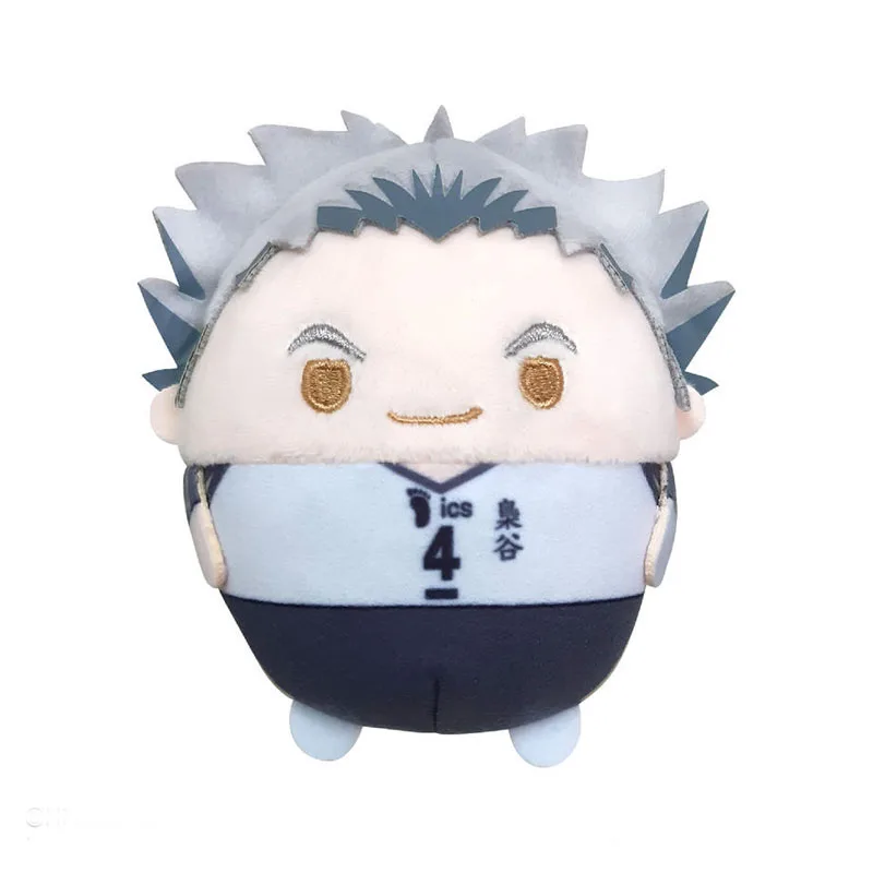 Haikyuu!! Kotaro Bokuto Round Plush doll Mascot Toy Key Chain 10cm ...
