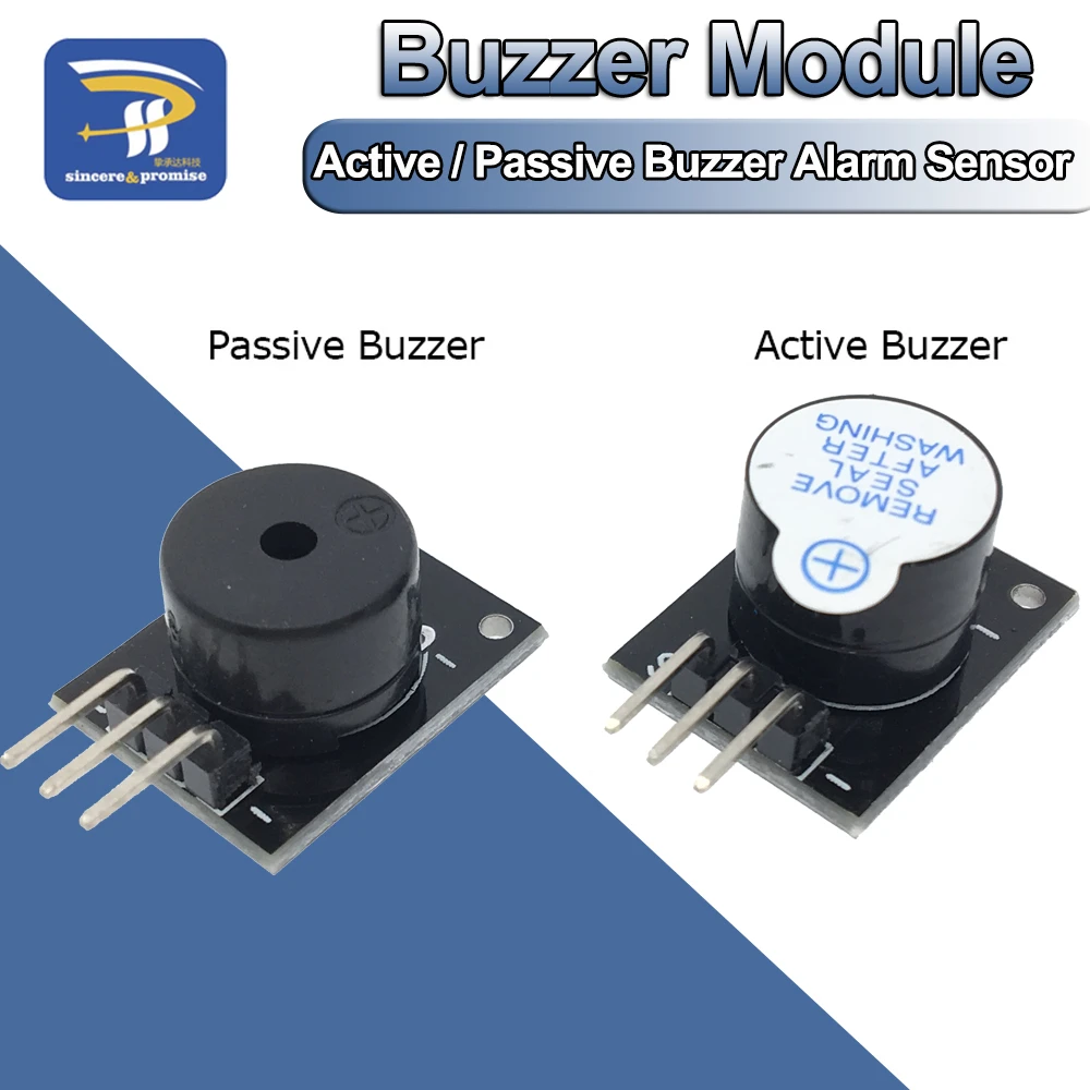 Car9012 Transistor Active / Passive Buzzer Sensor Alarm Module For ...