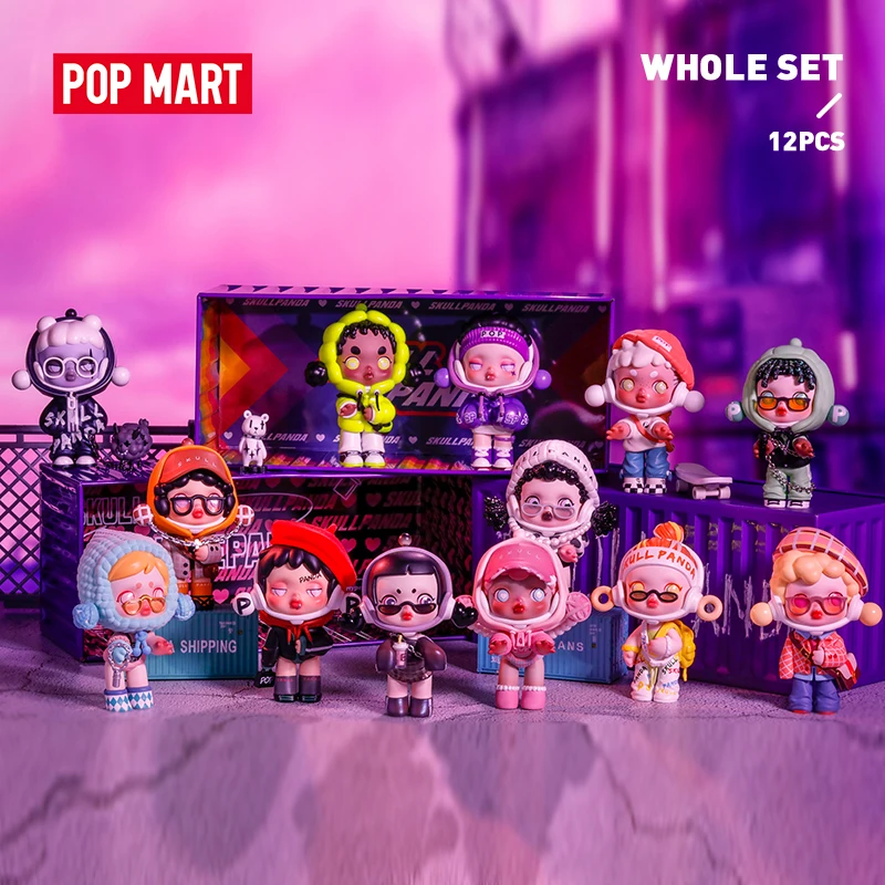 Pop Mart Whole Box Skullpanda Hypepanda Series Mystery Box 12pc ...