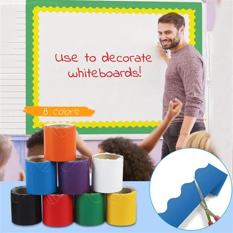 Bulletin Border Board Trim Borders Classroom Paper Chalkboard Decor ...