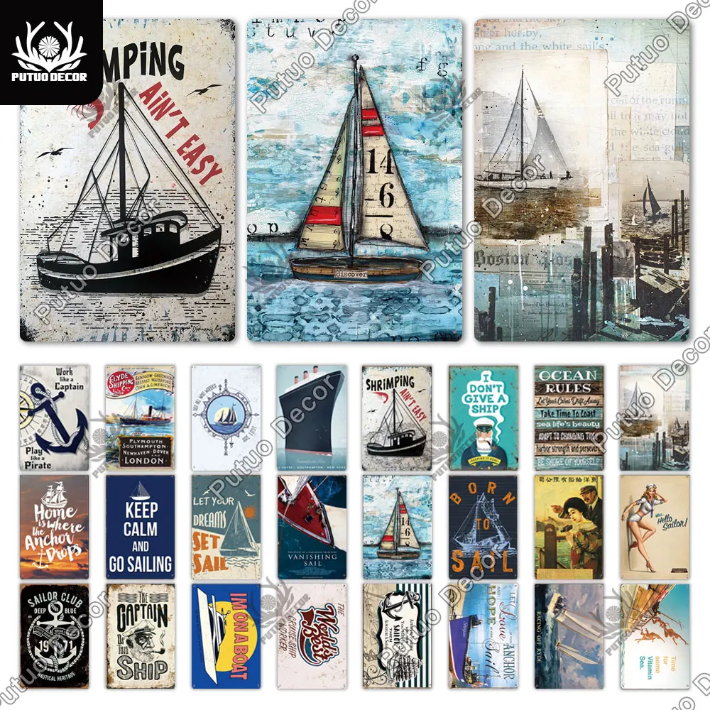 Vintage Nautical Posters