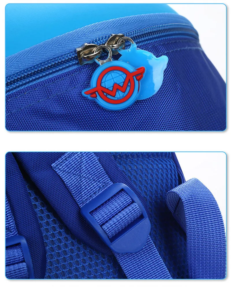 2020 Kids School Bags 3D Cute Airplane Design Backpack for Girls Boys ...